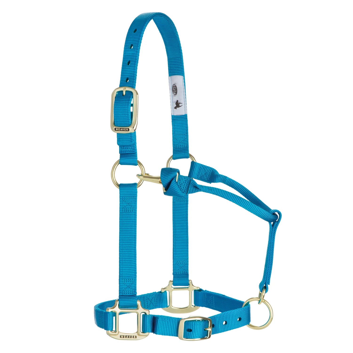 Weaver Licou Nylon 1 pouces original ajustable Bleu ouragan, Average ...